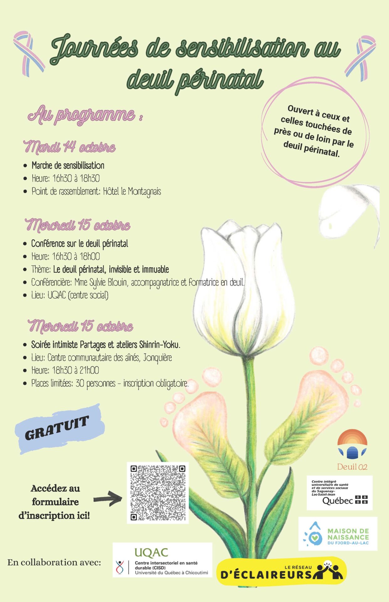 Conférence informative et de sensibilisation sur le deuil périnatal | CISD